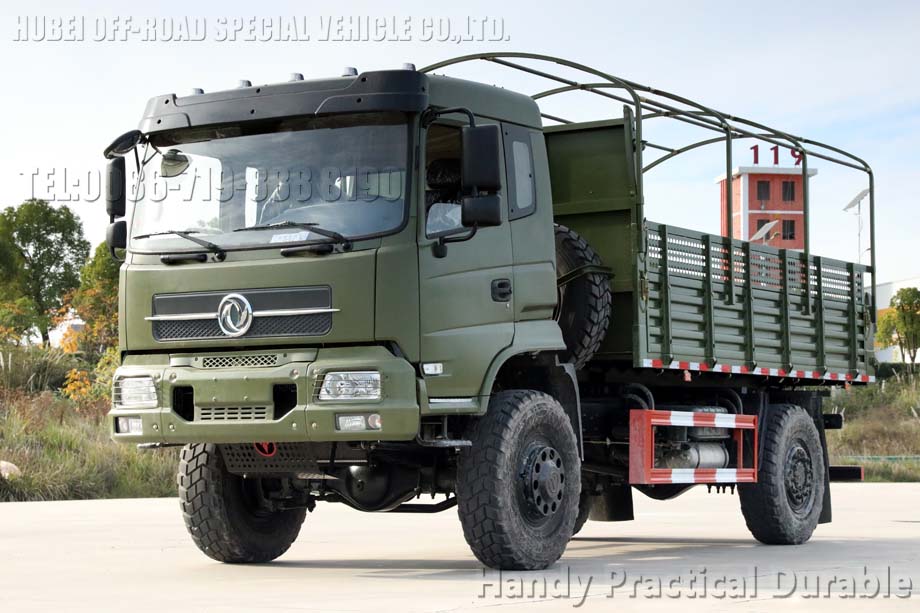 Dongfeng Four wheel drive off -road truck chassis_ flat head off -road ...