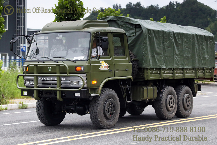 Dongfeng EQ2102N double-row off-road truck 6*6 full 153 double-row high ...
